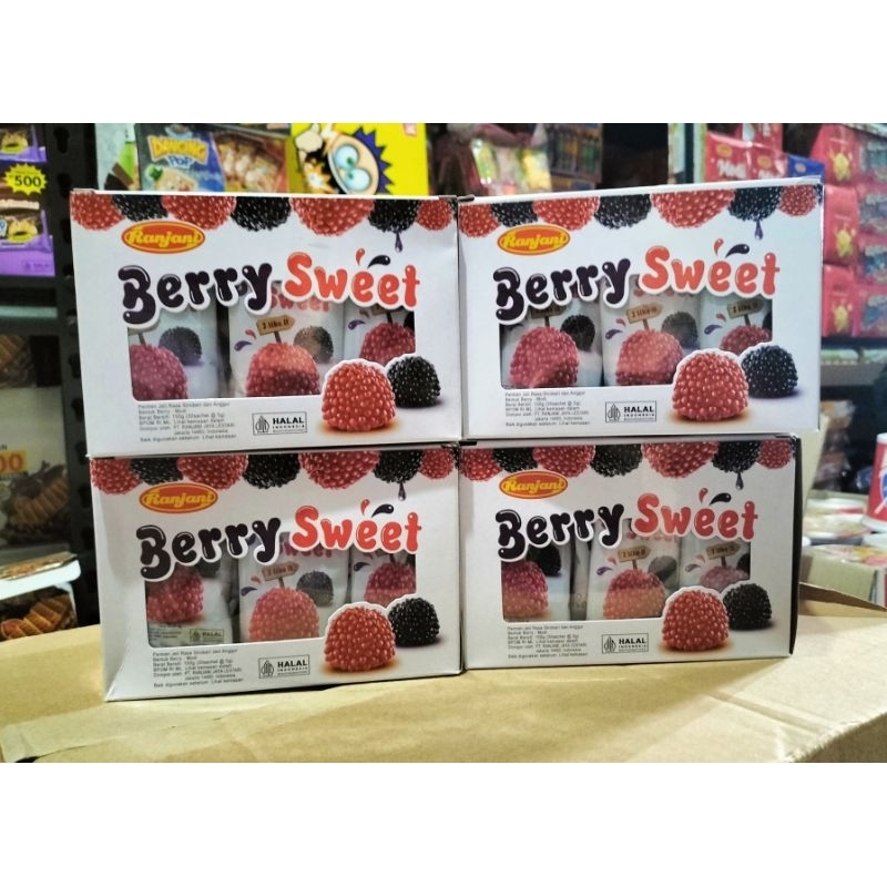 Jual Permen Kenyal Ranjani Berry Sweet Candy Berry Sweet | Shopee Indonesia
