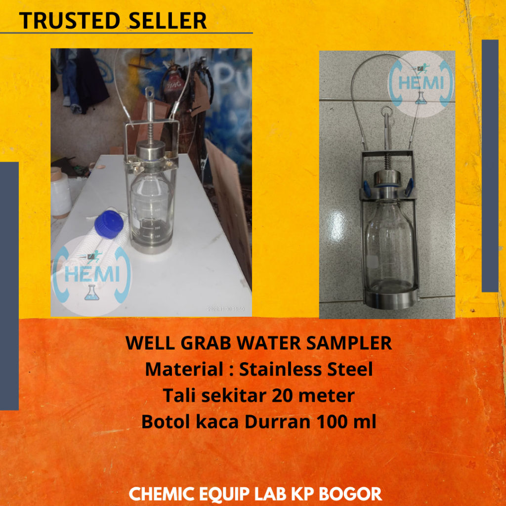 Jual GRAB SAMPLER WG100 / WELL GRAB WATER SAMPLER UKURAN 100 ml ...
