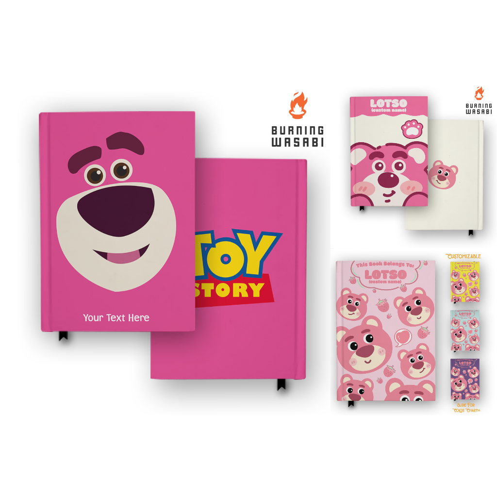 Jual Notebook Buku Toy Story Lotso KHUSUS A6 POLOS Hardcover Agenda ...