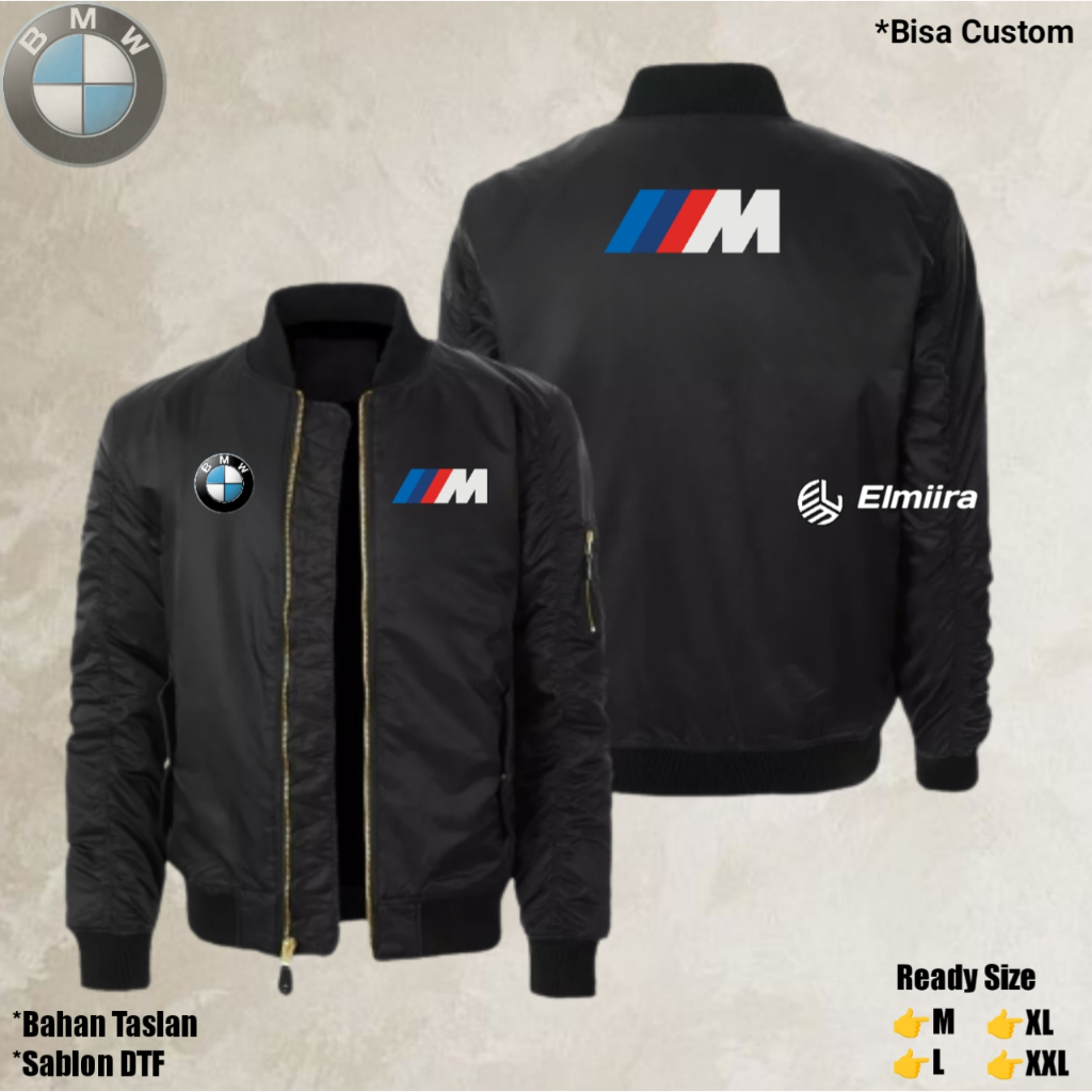 Jual Jaket BMW M Bomber | Shopee Indonesia
