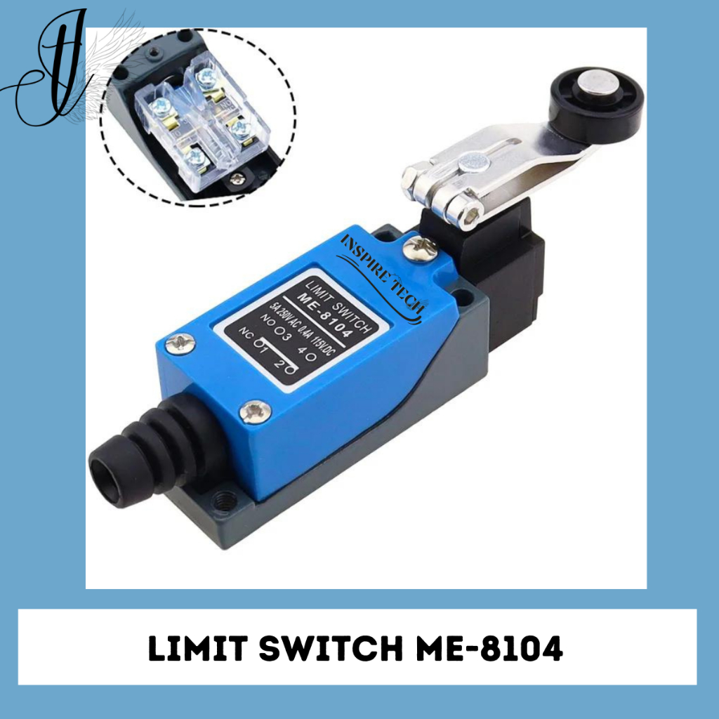 Jual LIMIT SWITCH ME-8104 Momentary Roller Switch 5A 250V AC0.4A 115V.DC | Shopee Indonesia