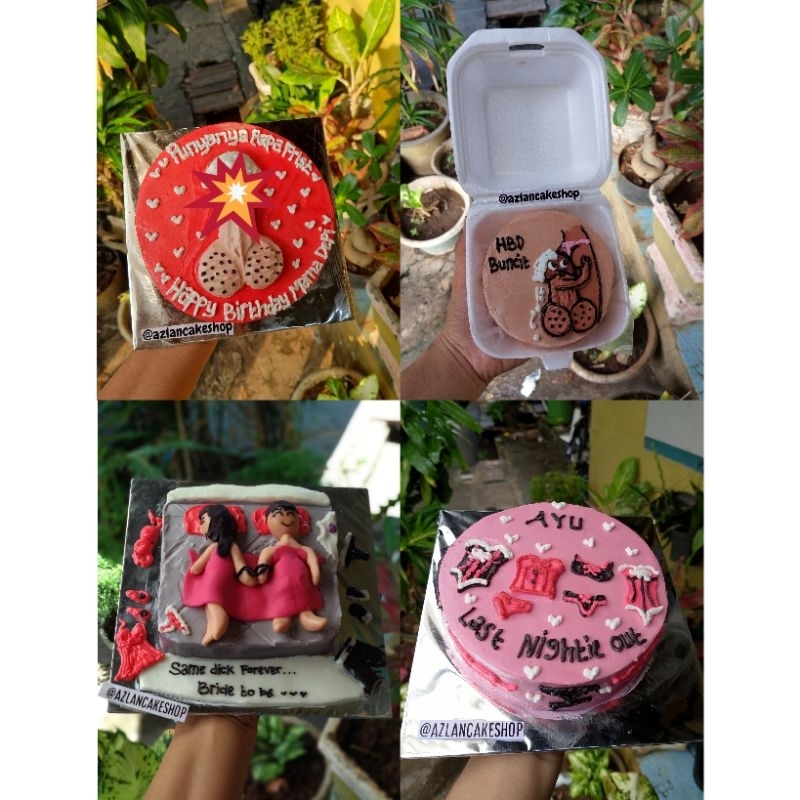 Jual kue bridal shower , cakebridal cake sus, cakedewasa | Shopee Indonesia