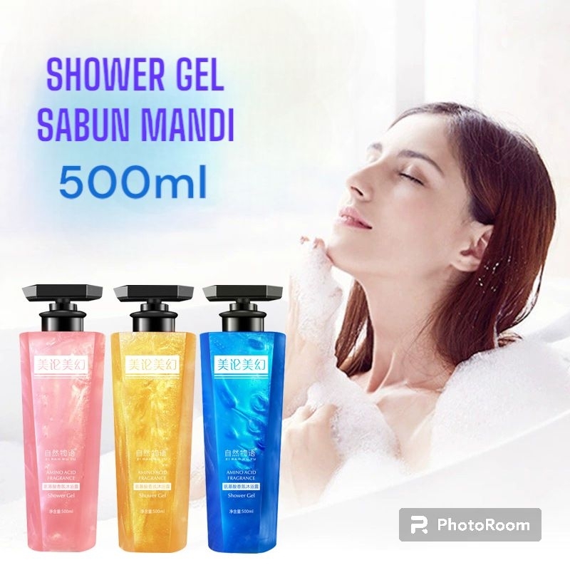 Jual SHOWER GEL SABUN MANDI MEWAH 500ML ZHENZHIROU AROMA PARFUM BRANDED ...