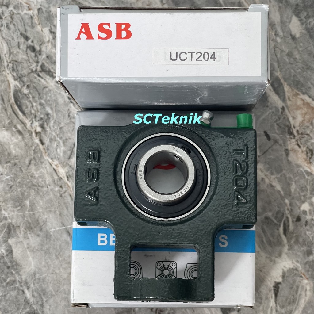 Jual BEARING PILLOW BLOCK UCT 204 ASB / T204 ASB ( As 20 mm ) | Shopee Indonesia