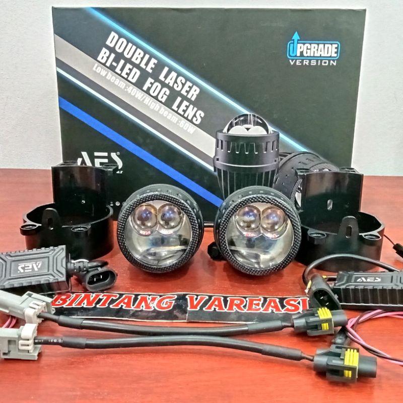 Jual FOGLAMP BILED AES FDL 2 INCH DOUBLE LASER | LAMPU FOGLAMP BILED ...