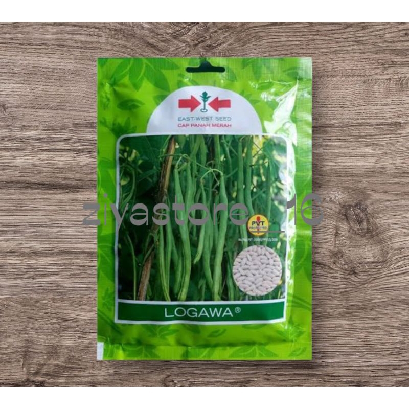 Jual benih bibit buncis logawa asli cap panah merah | Shopee Indonesia