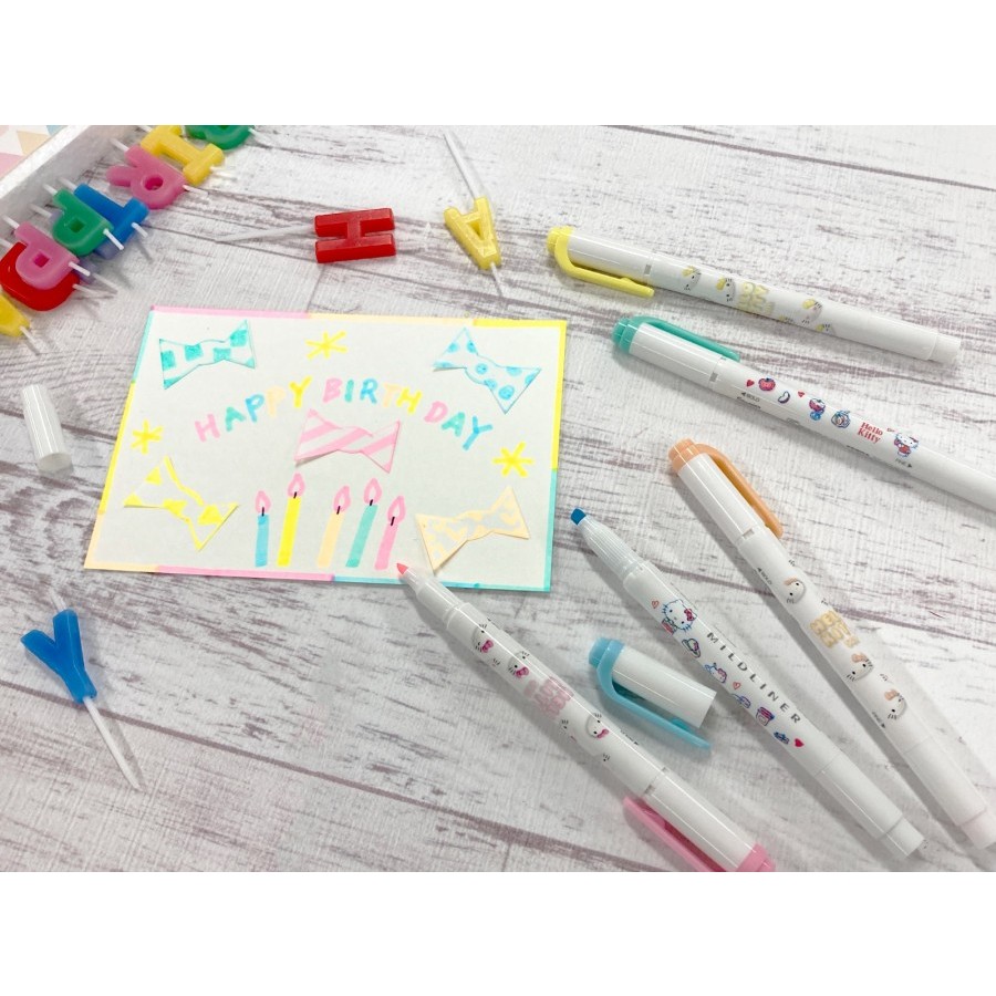 Jual Asaba Stationery - Zebra Mildliner/Highlighter Pen/ Penanda Warna ...