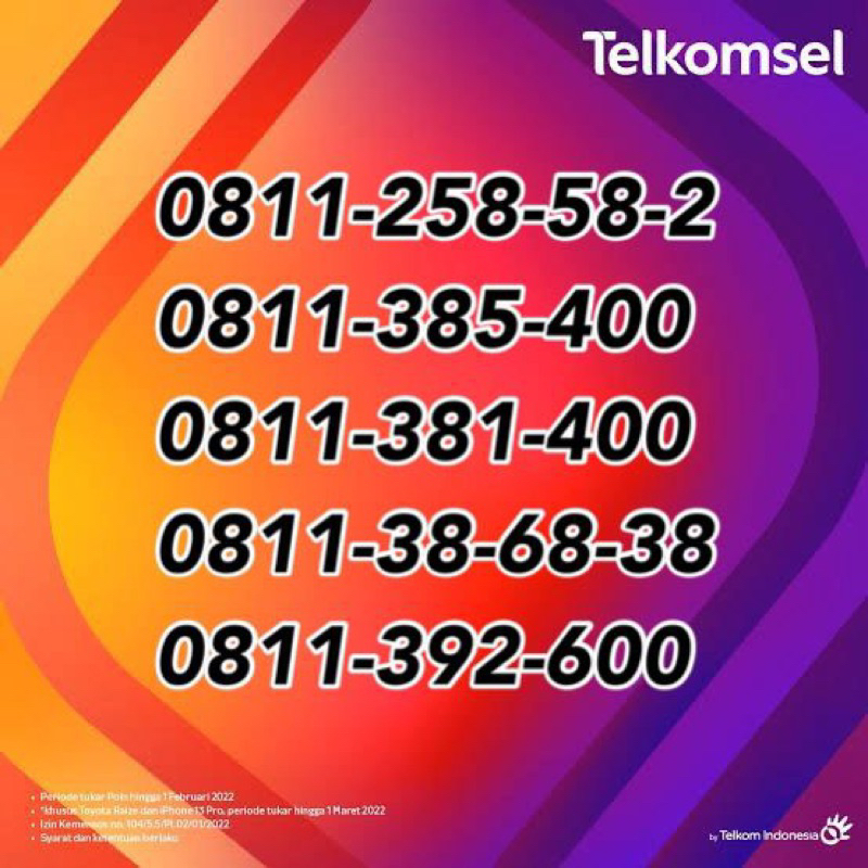 Jual NOMOR CANTIK 10 DIGIT /kartu halo | Shopee Indonesia