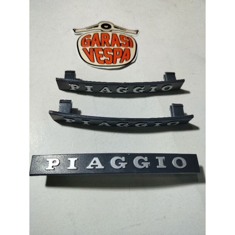 Jual plat nama piaggio vespa excel original danmotor | Shopee Indonesia