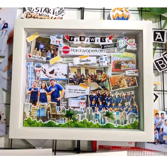 Jual [3 HARI JADI!] Hadiah Gift untuk Rekan Kerja Resign Perpisahan ...