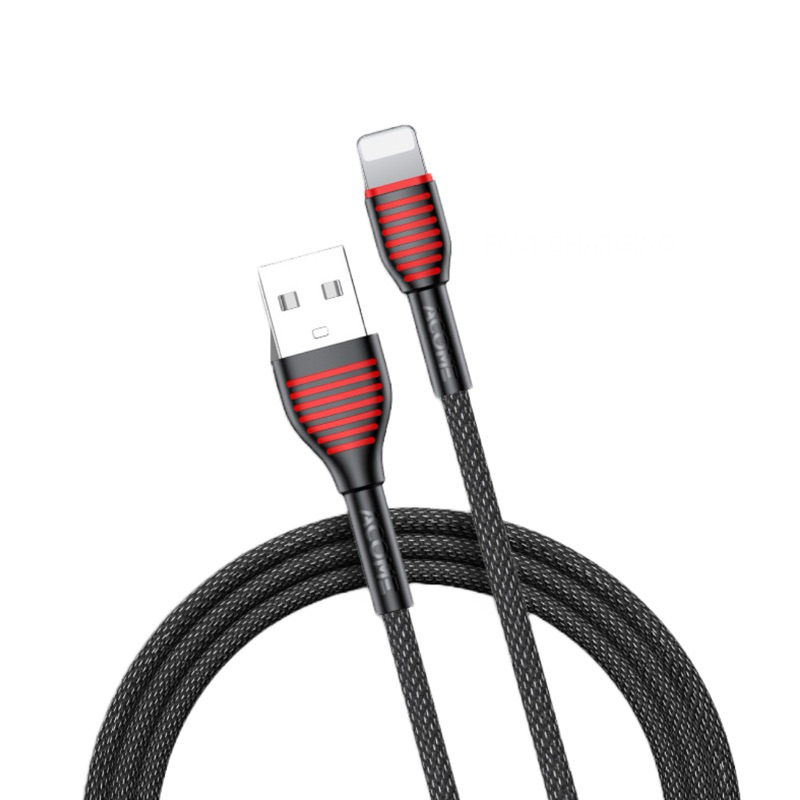 Jual Kabel Data Lightning Acome 1 Meter Fast Charging USB to Lightning ...