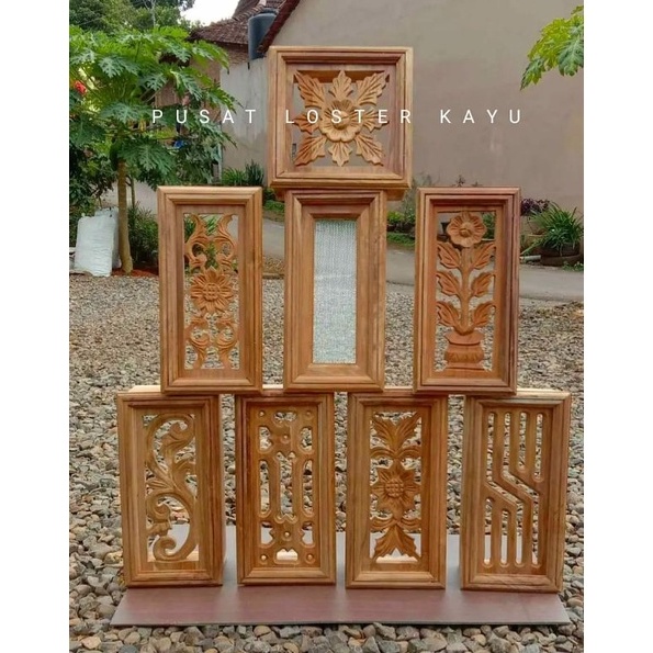 Jual Penawaran Terbaik LOSTER KAYU JATI motif ukiran dan minimalis ...