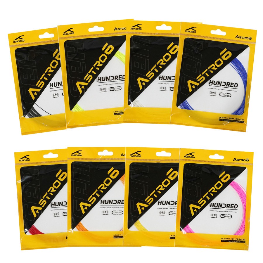 Jual Hundred Badminton String Astro 6 HBAA-2M138 | Shopee Indonesia