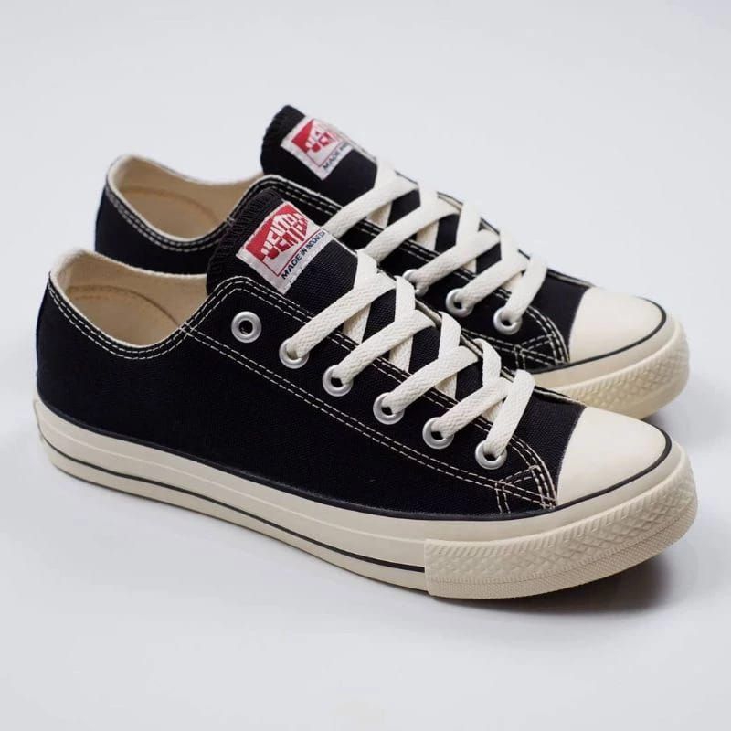 Jual Ventela Ethnic Low Black Natural Pria dan Wanita Best Seller sepatu sekolah bisa cod ...