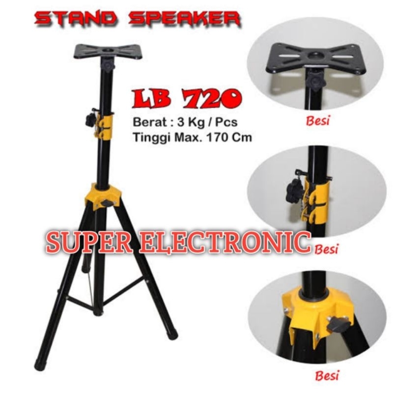 Jual Stand Speaker bahan Besi Original | Shopee Indonesia