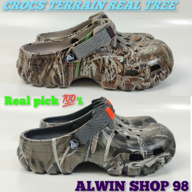 Jual CROCS TERRAIN REAL TREE/SANDAL CROCS/SANDAL BAPAU/CROCS OFFROAD ...