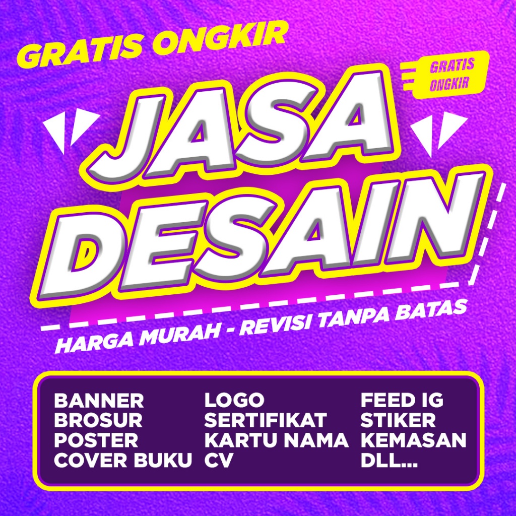 Jual JASA DESAIN GRAFIS, DESAIN LOGO, BANNER, SPANDUK, XBANNER, BROSUR ...
