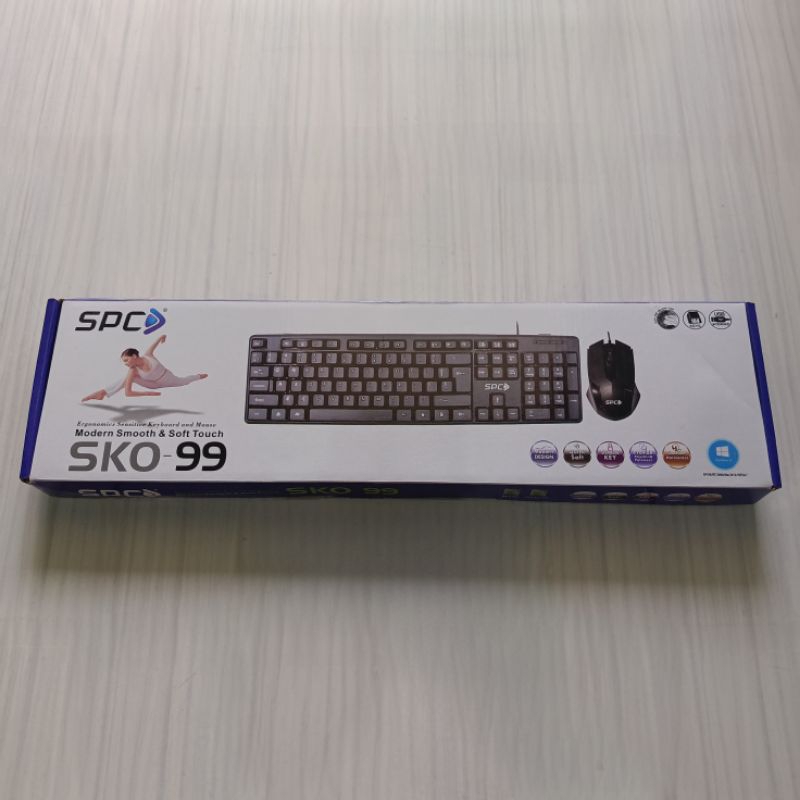 Jual Keyboard Mouse Office Merek SPC | Shopee Indonesia