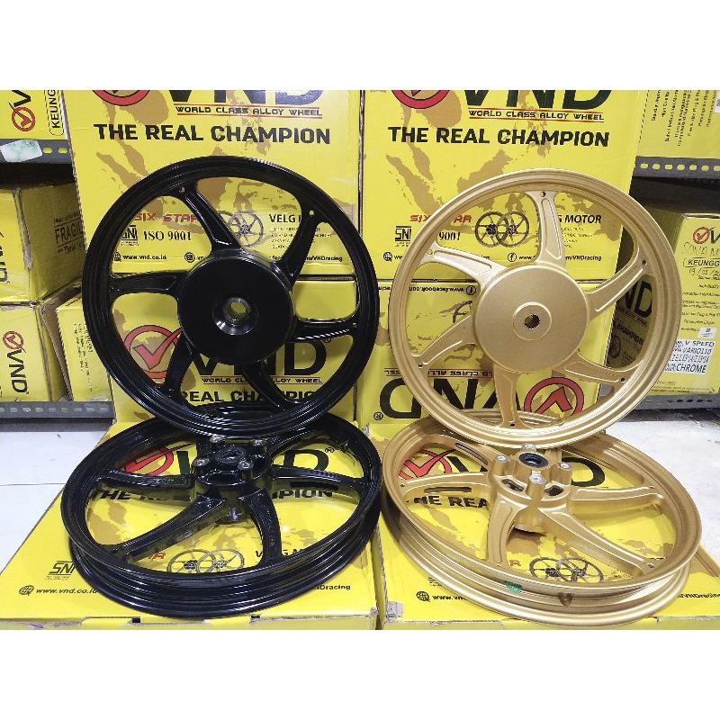 Jual Velg VND mio m3 six star | Shopee Indonesia