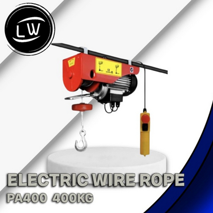 Jual ELECTRIC WIRE ROPE HOIST PA400 / ELECTRIC ROPE HOIST PA400 / TAKEL ...