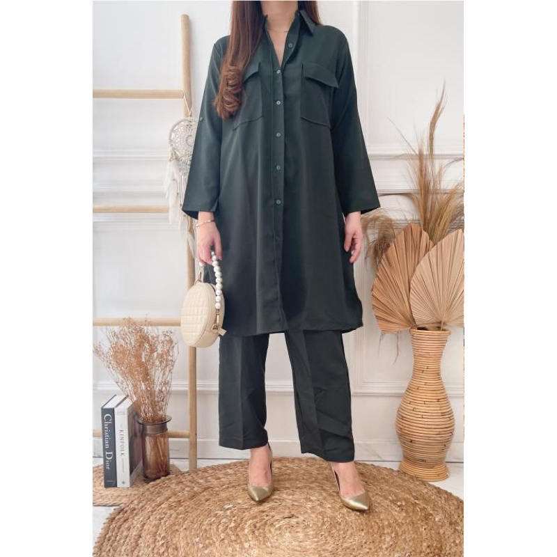 Jual one set polos saku | Shopee Indonesia