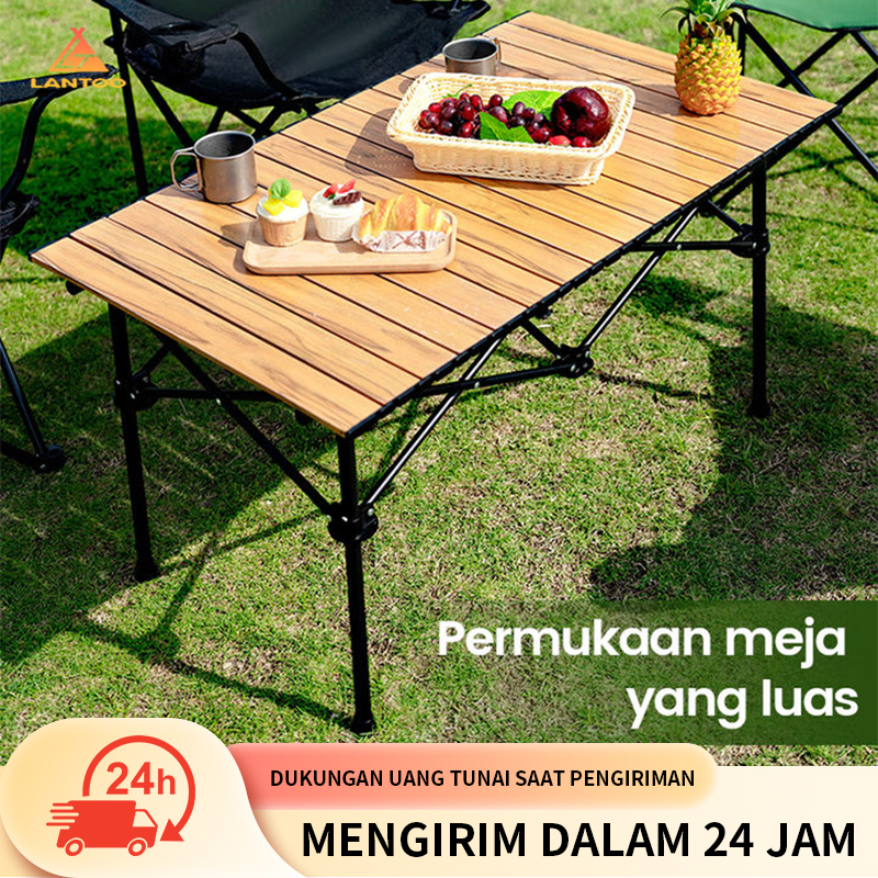 Jual LAN TOO Meja Gulung Telur / Meja Lipat Luar Ruangan / Peralatan ...
