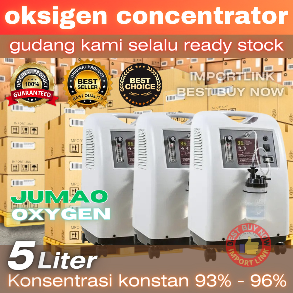 Jual Heavy duty Oksigen Concentrator 5 Liter continous stabil ...
