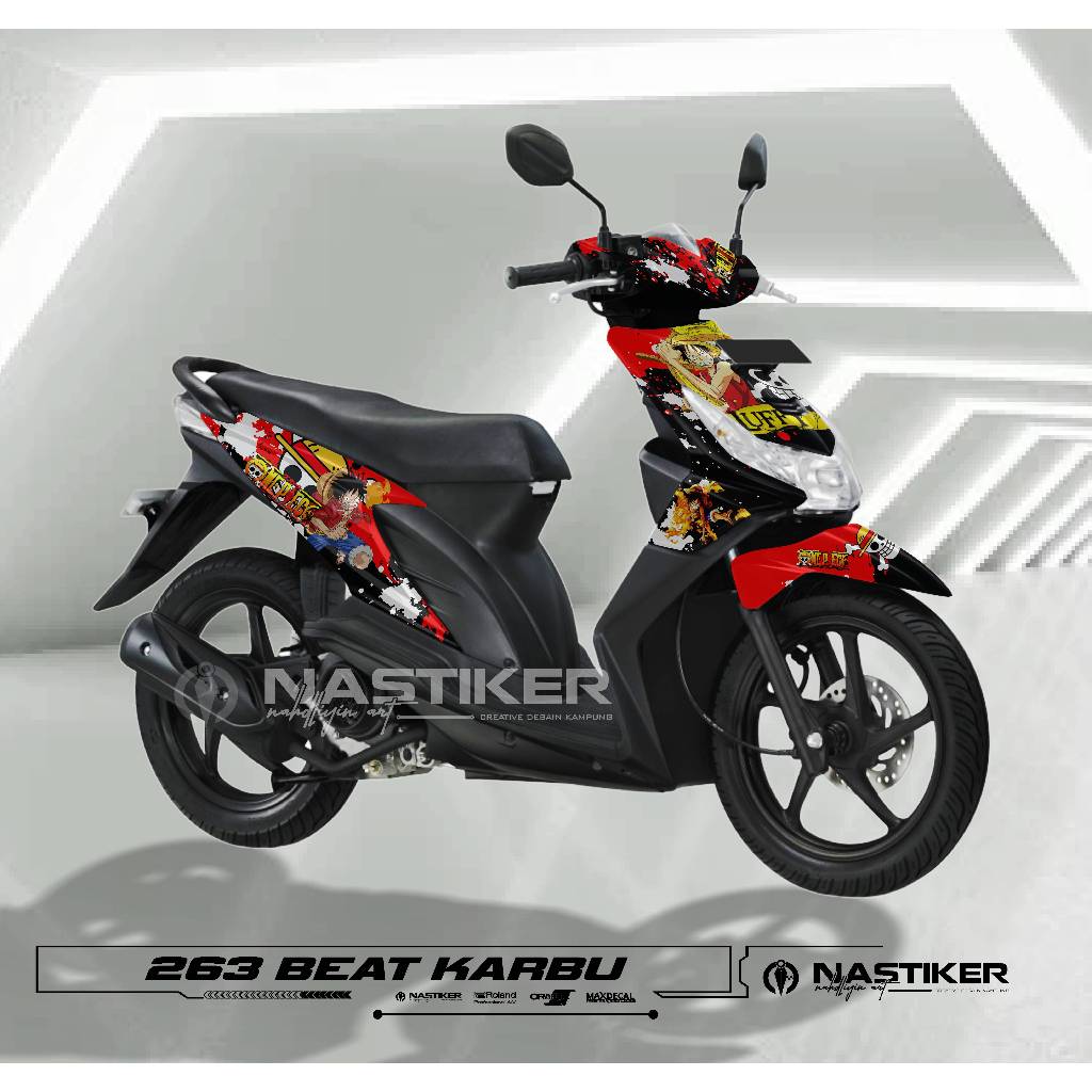 Jual Decal Beat KARBU Full Body / Sticker Decal beat karbu old ONE ...