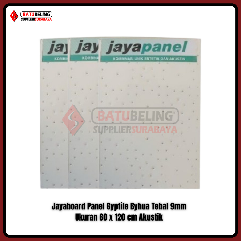 Jual Plafon Akustik Gyptile Byhua JAYABOARD ukuran 60x120 Ceiling Panel ...