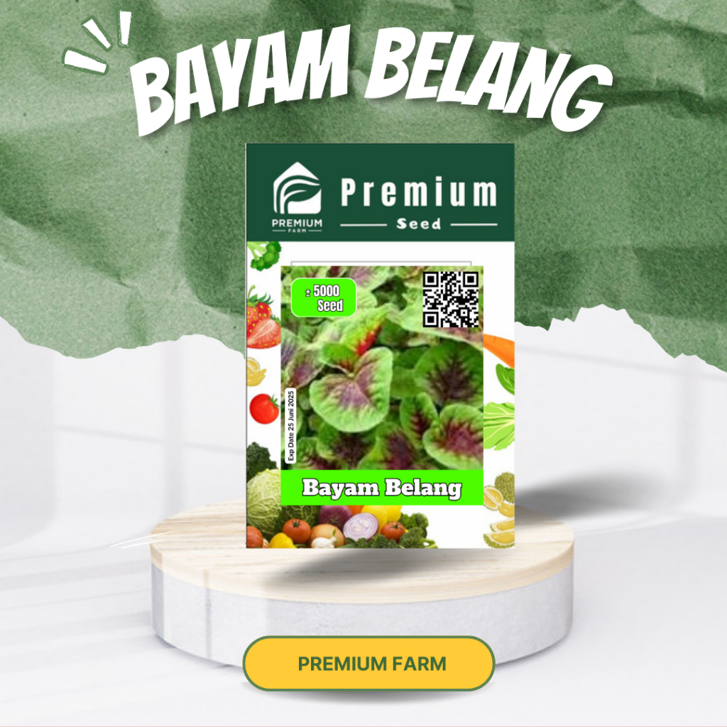 Jual LMR Premium Farm - Benih Bayam Belang Daun Lebar Belang Dahan ...