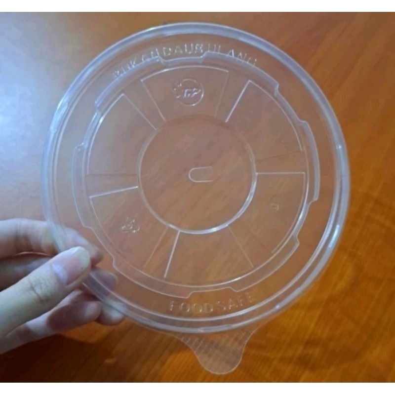 Jual Tutup Paper Bowl NESTO 360ml & 500ml / 650ml & 800ml Isi 25 pcs (HANYA TUTUP) | Shopee ...