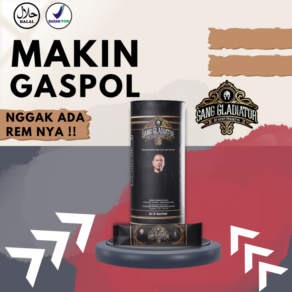 Jual [BOX] Kopi SANG GLADIATOR Original Stamina Pria Sehat Lahir Batin ...
