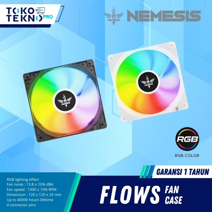 Jual NYK Nemesis Flows / Flow Fan Casing Case RGB | Shopee Indonesia