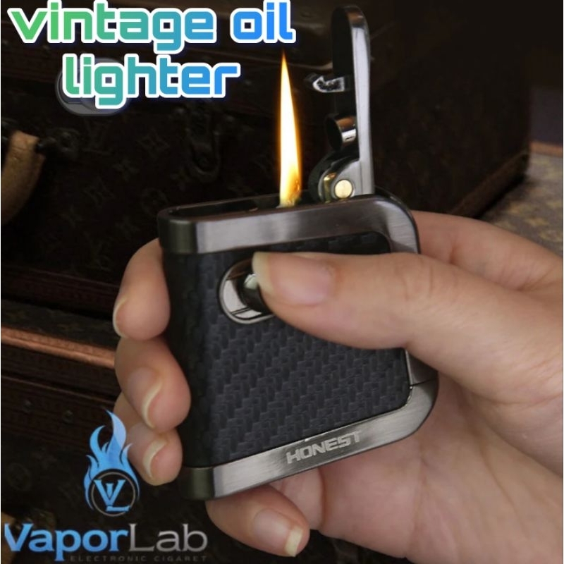 Jual korek api klasik sumbu minyak vintage oil lighter gift box HONEST ...