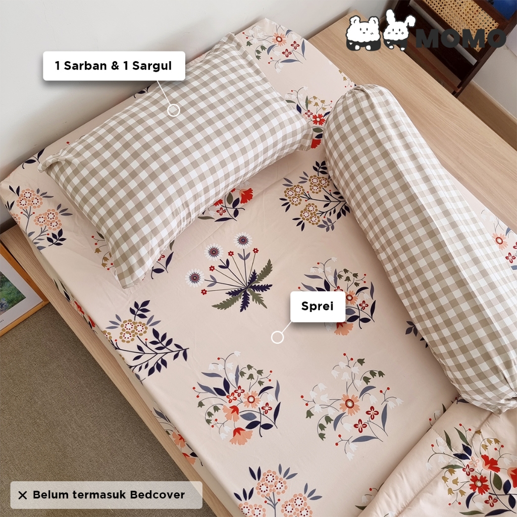 Jual Sprei Motif Bunga Seri 2 Ukuran 90, 100, 120 x 200 - Microtex ...