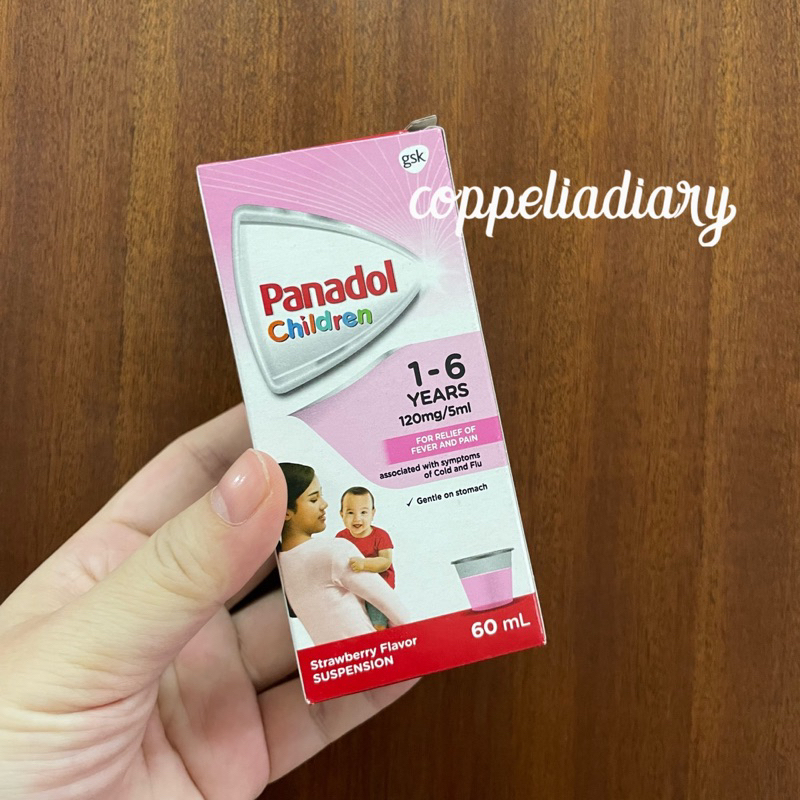 Jual PANADOL Children Syrup Singapore Malaysia | paracetamol anak 1-6 ...