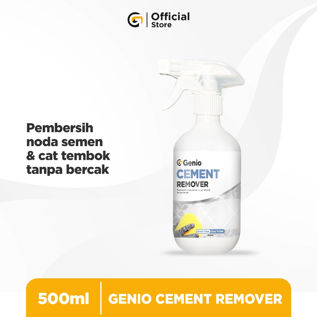 Jual Genio | Cement Remover Spray | Spray pembersih noda semen dan cat tembok | Shopee Indonesia