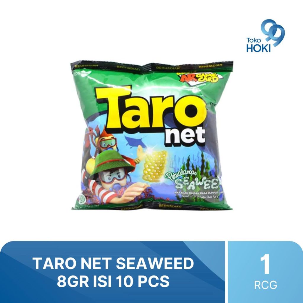 Jual TARO NET SEAWEED 8GR ISI 10 PCS | Shopee Indonesia