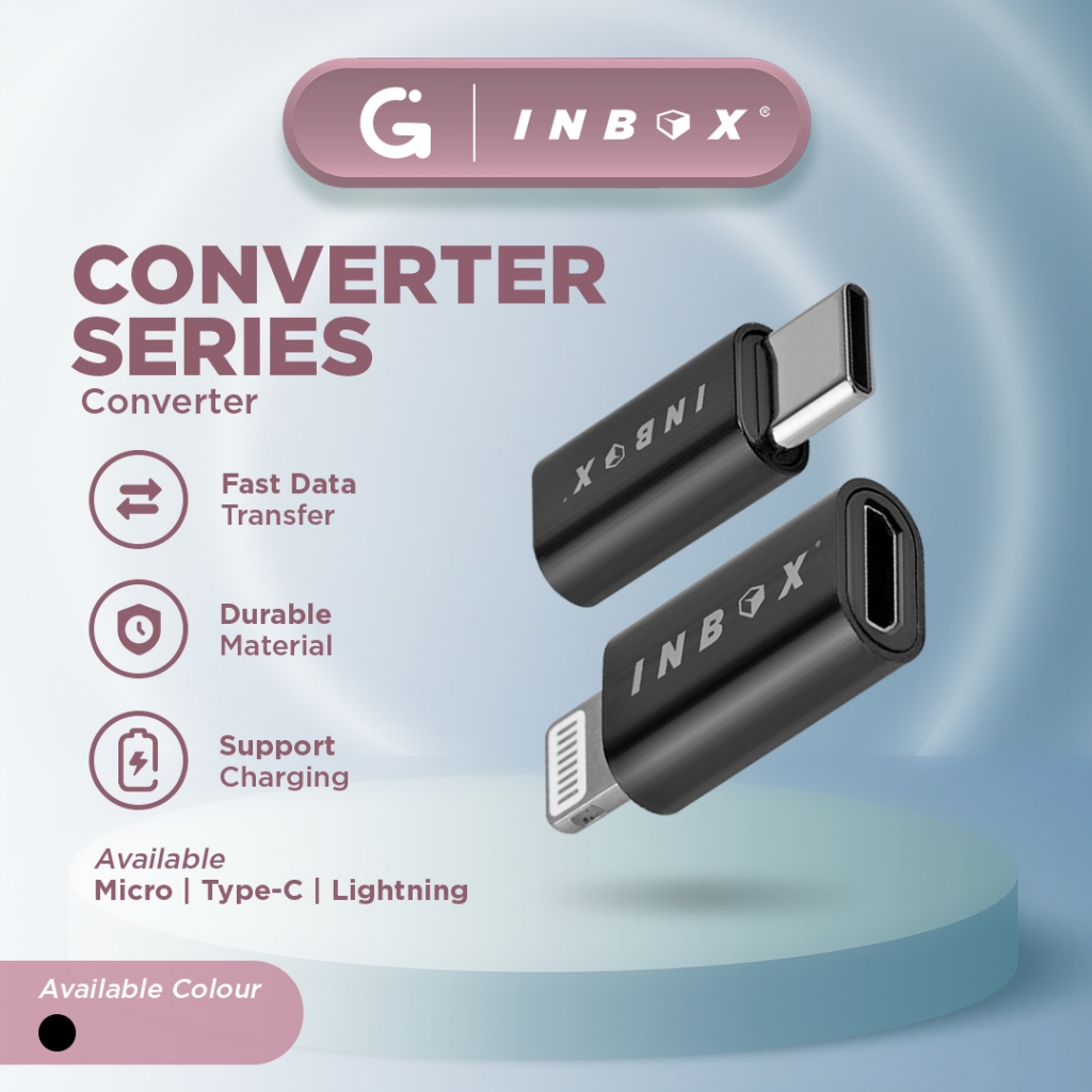 Jual Inbox Converter USB Type C, Micro, Lightning Plug Android Iphone ...