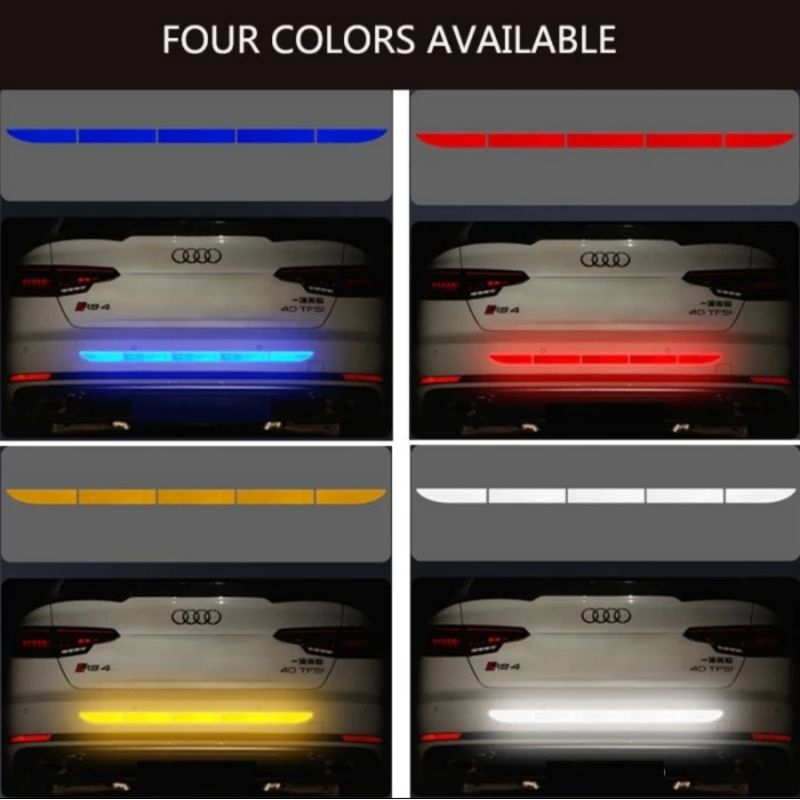 Jual Stiker Nano Car Reflective Sticker Mobil Motor Warning Tape 5 x ...
