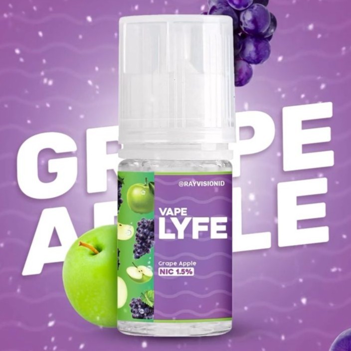 Jual Liquid Vape Lyfe Pods Friendly 30ML Salt Nic by Rcaft x Ray Vapor ...