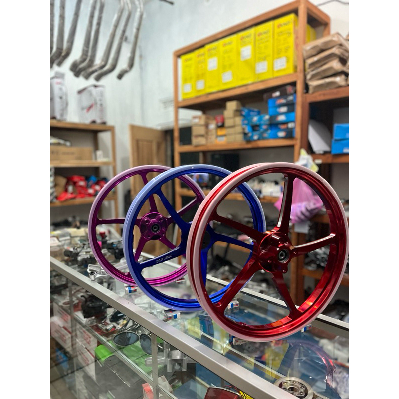Jual VELG MUTAKIN 525 R17 JUPITER Z VEGA FIZR CB HEREX GL MX KING NINJA ...