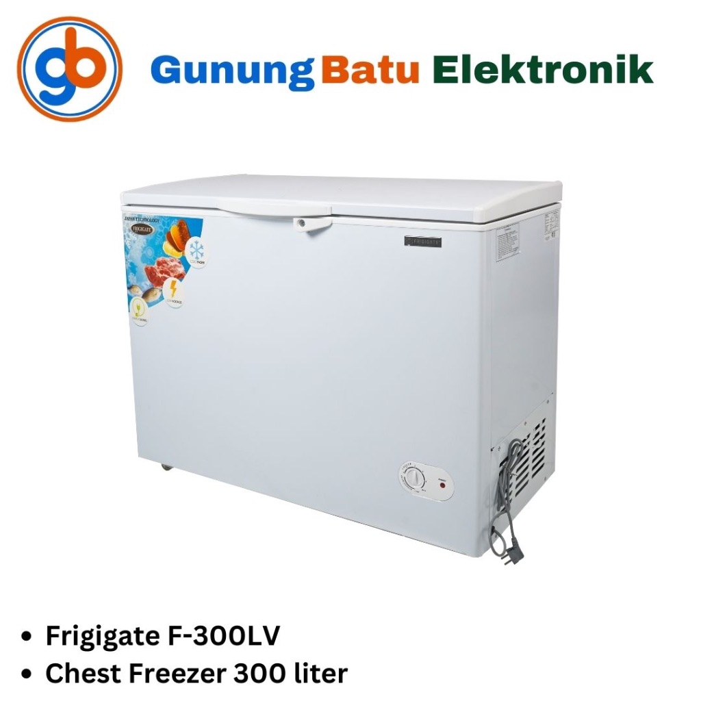 Jual Frigigate Freezer Box 300 liter F-300LV Garansi Resmi Frizer Box ...