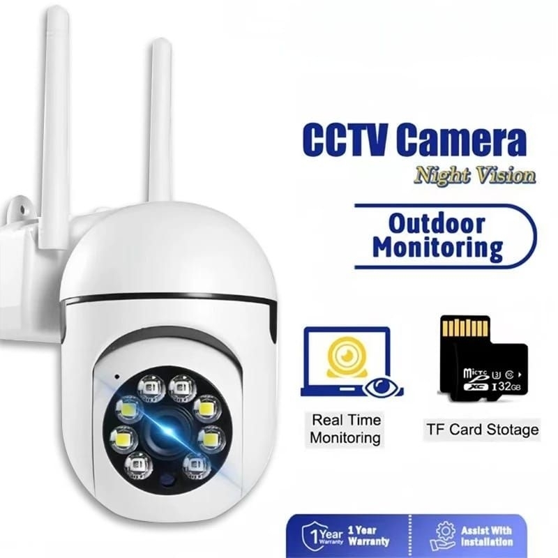 Jual CCTV Outdoor Wifi V380 Pro HD 720P IP Camera Tanpa Kabel ...