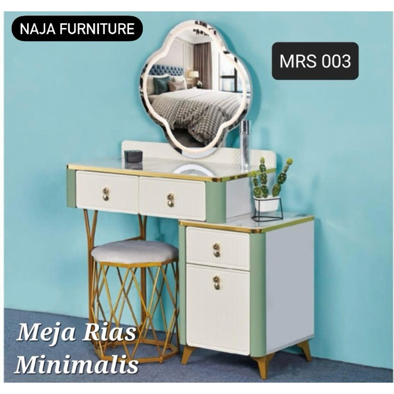 Jual Meja Rias Minimalis Lampu LED | Make Up Table | Meja Rias ...