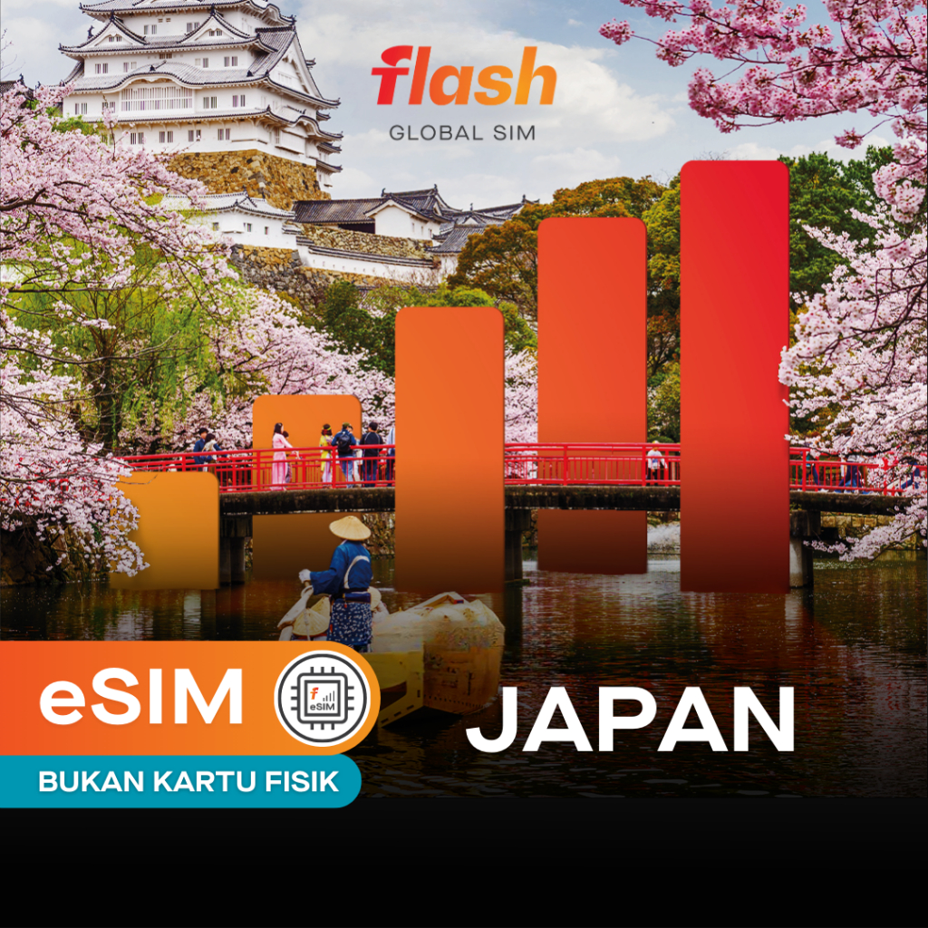 Jual eSIM Japan Flash Global SIM Internet eSim (3-15 Hari) | Shopee Indonesia