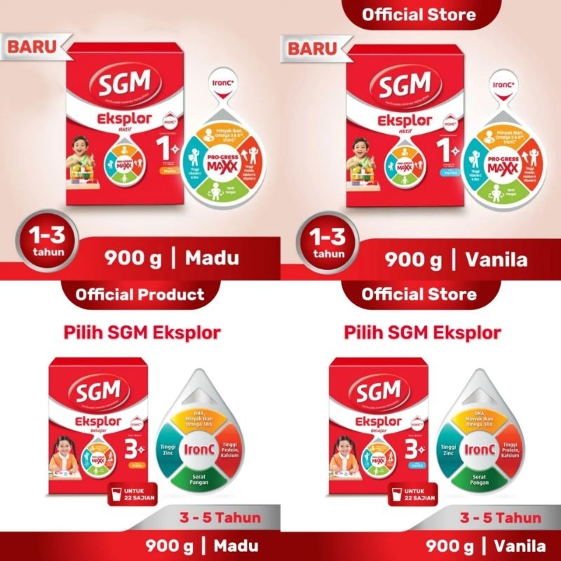 Jual SGM Explore Vanila/Madu 1 plus/3 plus | Shopee Indonesia