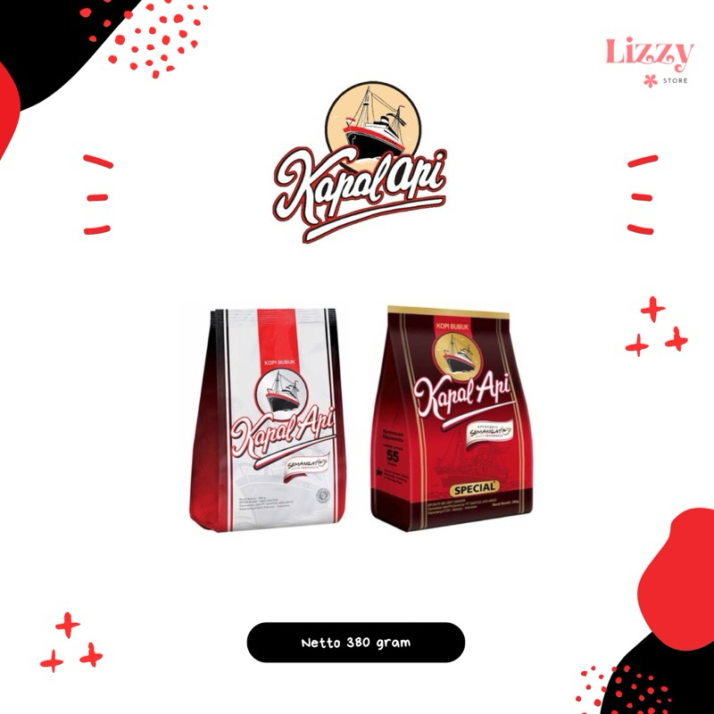 Jual Kopi Kapal Api Bubuk Special | Silver Kemasan 380gram | Shopee ...