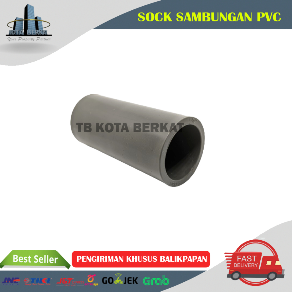 Jual SAMBUNGAN PIPA PVC SOCK SOCKET | Shopee Indonesia