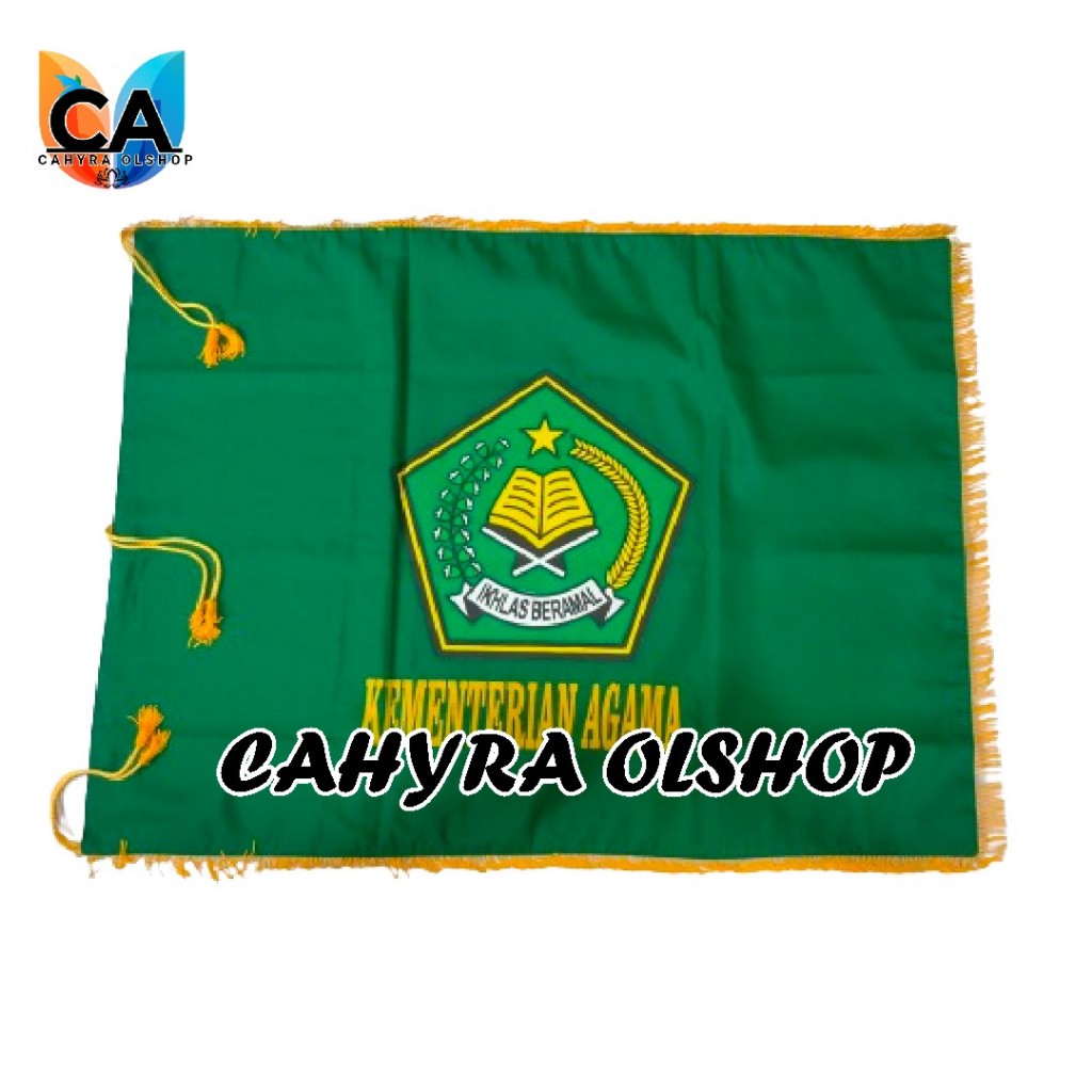 Jual bendera depag. bendera kementrian agama. bendera kemenag. bendera ...